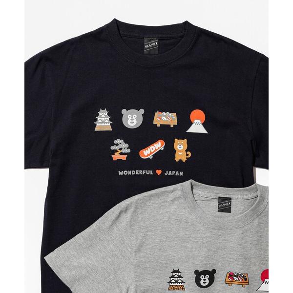 『タイムセール実施中』ZOZO問い合わせ番号:90582755ショップ:BEAMS MEN，ビームス メンブランド:BEAMS T，ビームスティー商品名:BEAMS T / LOVES JAPAN ベア Tシャツカテゴリ:トップス>T...
