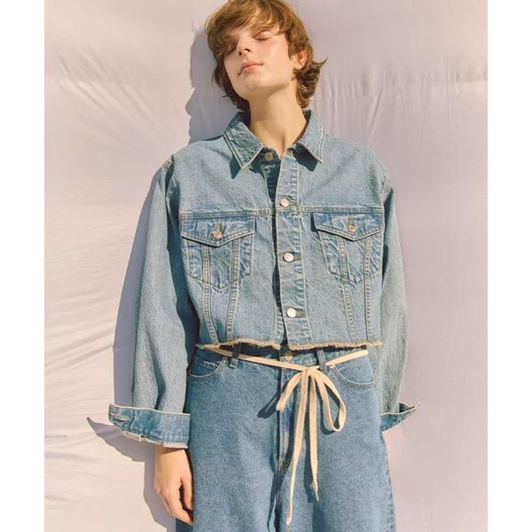 『セール実施中』ZOZO問い合わせ番号:90583796ショップ:LOWRYS FARM，ローリーズファームブランド:LOWRYS FARM，ローリーズファーム商品名:ＣＯＮＥ／ショートＧジャン 250712カテゴリ:ジャケット/アウター&...