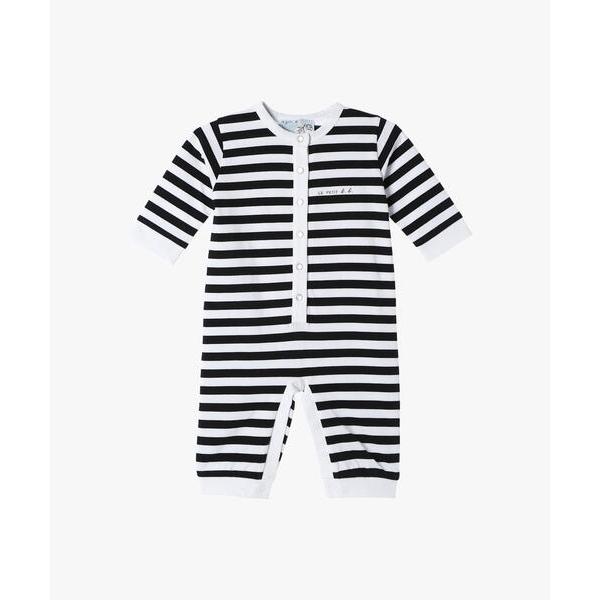 ※このアイテムは返品・交換対象外商品です。ZOZO問い合わせ番号:90616794ショップ:agnes b.，アニエスベーブランド:agnes b.，アニエスベー商品名:ベビー 細ボーダー コットン ノースリーブ コンビネゾンカテゴリ:ママ...