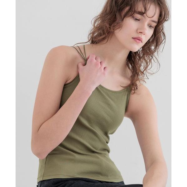 『セール実施中』ZOZO問い合わせ番号:90617665ショップ:BAYFLOW，ベイフローブランド:bijorie，ビジュリィ商品名:【bijorie】カップ付きバッククロスキャミ／NEW BASIC 25SSカテゴリ:トップス>キ...