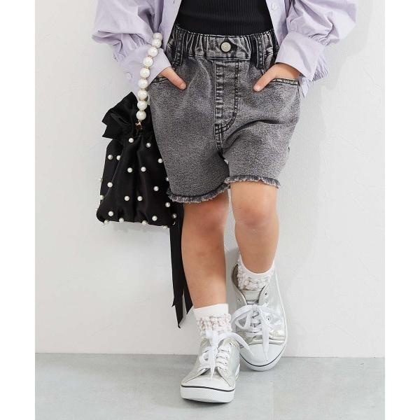 ZOZO問い合わせ番号:90618107ショップ:devirock，デビロックブランド:devirock，デビロック商品名:ストレッチデニム ケミカルウォッシュ 裾フリンジ ショートパンツカテゴリ:パンツ>デニムパンツブランド品番:1...