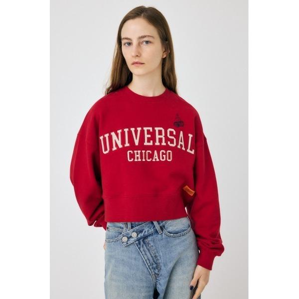 ZOZO問い合わせ番号:90622983ショップ:MOUSSY，マウジーブランド:MOUSSY，マウジー，UNIVERSAL OVERALL，ユニバーサルオーバーオール商品名:UOM SWEAT プルオーバーカテゴリ:トップス>スウェ...