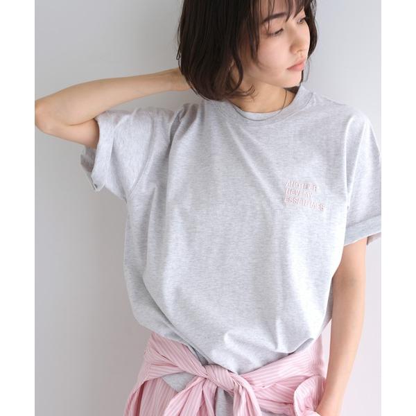 ZOZO問い合わせ番号:90624101ショップ:andme，アンドミーブランド:ANME，アンメ商品名:【新色・新サイズ追加】ANMEエンブロイダリーロゴ半袖Tシャツカテゴリ:トップス>Tシャツ/カットソーブランド品番:260007...