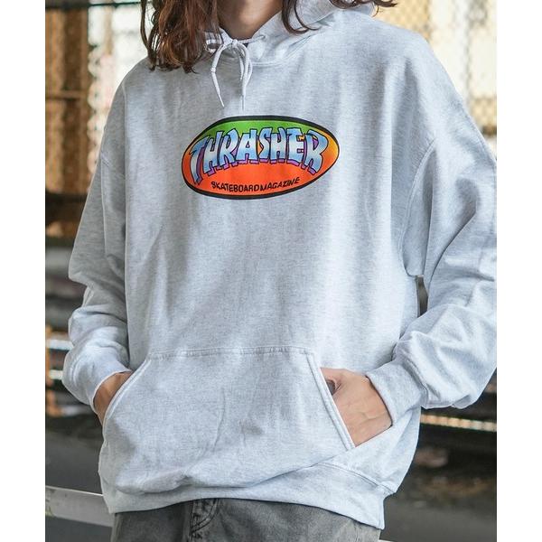 ZOZO問い合わせ番号:90655657ショップ:THRASHER by RIFFLEPAGE，スラッシャー バイ リフルページブランド:THRASHER，スラッシャー商品名:NINETY-FIVE BY SPANKY HOODIE SWE...