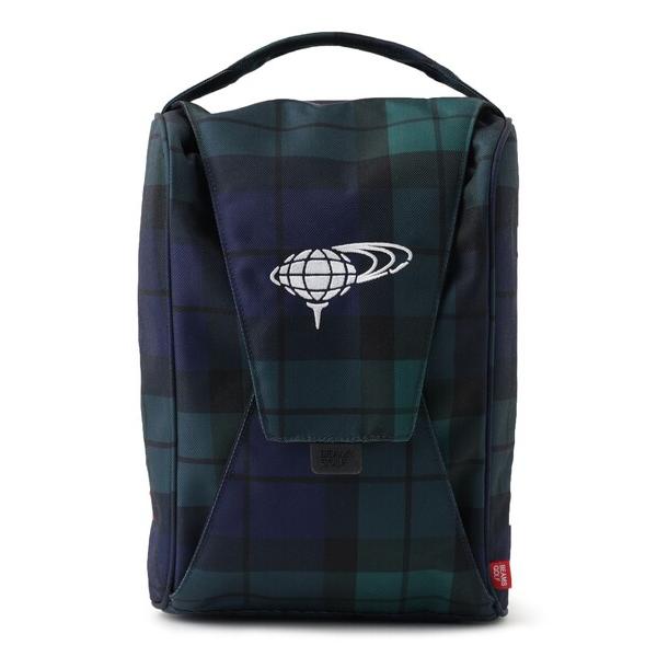 ZOZO問い合わせ番号:90656366ショップ:BEAMS GOLF，ビームスゴルフブランド:BEAMS GOLF，ビームスゴルフ商品名:ブラックウォッチ シューズバッグカテゴリ:アウトドア/スポーツ>ゴルフグッズブランド品番:81...