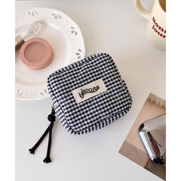 ZOZO問い合わせ番号:90657458ショップ:Mayree，メイリーブランド:Mignonjour，ミニョンジュール商品名:Mignonjour/チェック柄ミニポーチ M2658カテゴリ:財布/小物>ポーチブランド品番:M2658...