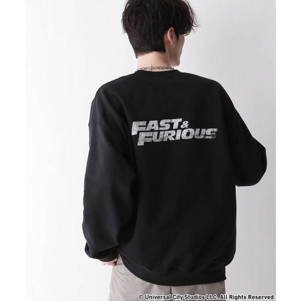 『セール実施中』ZOZO問い合わせ番号:90689393ショップ:RAGEBLUE，レイジブルーブランド:RAGEBLUE，レイジブルー商品名:【Fast＆Furious】別注/オーバーサイズ裏起毛スウェットカテゴリ:トップス>スウェ...