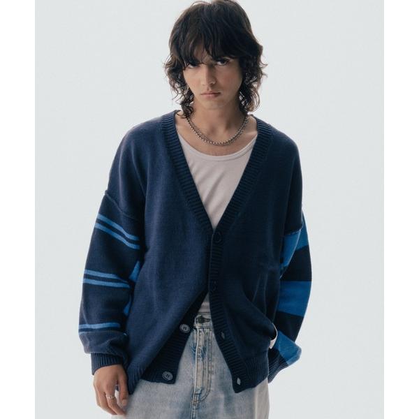 『セール実施中』ZOZO問い合わせ番号:90689715ショップ:ROYAL FLASH，ロイヤル フラッシュブランド:ROYAL FLASH，ロイヤルフラッシュ商品名:Maison ULA/メゾン ウラ/ボーダースリーブカーディガンカテゴ...