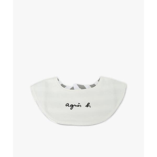 ※このアイテムは返品・交換対象外商品です。ZOZO問い合わせ番号:90689783ショップ:agnes b.，アニエスベーブランド:agnes b.，アニエスベー商品名:ベビー ロゴ スタイカテゴリ:ママ＆ベビー>スタイ/よだれかけブ...