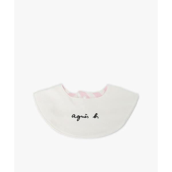 ※このアイテムは返品・交換対象外商品です。ZOZO問い合わせ番号:90689785ショップ:agnes b.，アニエスベーブランド:agnes b.，アニエスベー商品名:ベビー ロゴ スタイカテゴリ:ママ＆ベビー>スタイ/よだれかけブ...