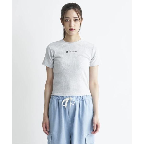 『タイムセール実施中』ZOZO問い合わせ番号:90689828ショップ:DC SHOES，ディーシーブランド:DC SHOES，ディーシーシューズ商品名:24 WS TELECO SHORT S/DCロクロップド丈半袖Tシャツカテゴリ:トッ...