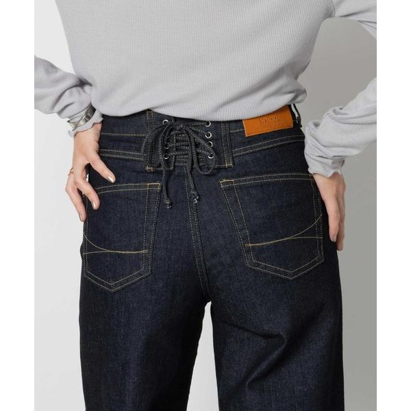 『タイムセール実施中』ZOZO問い合わせ番号:90690119ショップ:Right-on，ライトオンブランド:SOMETHING，サムシング，Right-on，ライトオン商品名:【SOMETHING】LISA レースアップワイドデニム (ウ...