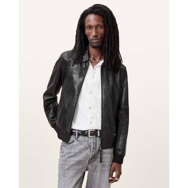 『タイムセール実施中』ZOZO問い合わせ番号:90720934ショップ:ALLSAINTS，オールセインツブランド:ALLSAINTS，オールセインツ商品名:GEN LIGHTWEIGHT SLIM FIT LEATHER JACKET |...