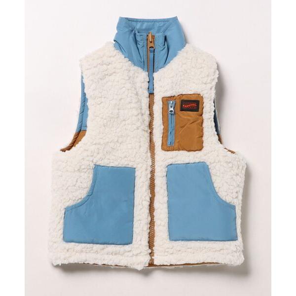 ZOZO問い合わせ番号:90722386ショップ:Hi! ONLINE STORE，ハイオンラインストアブランド:Catchup，ケチャップ商品名:【Catchup】リバーシブルボアベストカテゴリ:トップス>ベストブランド品番:570...