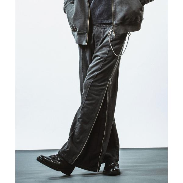 『セール実施中』ZOZO問い合わせ番号:90722997ショップ:NO ID.，ノーアイディーブランド:NO ID.，ノーアイディ商品名:【NO ID.】Side Zip Wide Flare Pants / サイド ジップ ワイド フレア...