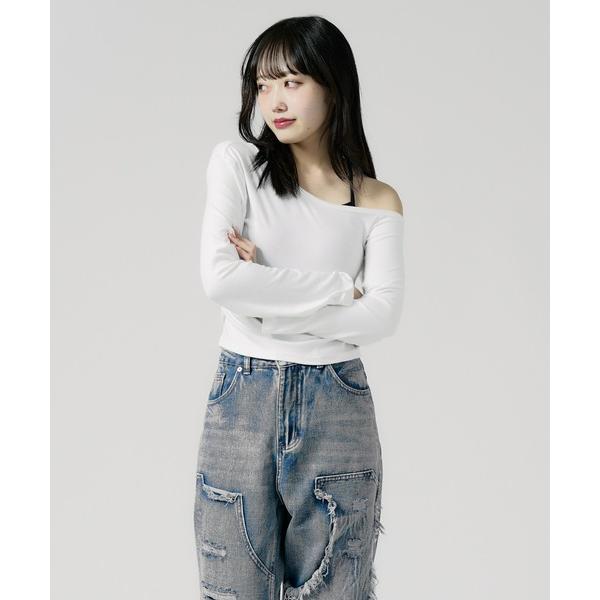 『セール実施中』ZOZO問い合わせ番号:90754263ショップ:ROOP TOKYO，ループトーキョーブランド:Chick，チック，ROOPTOKYO，ループトウキョウ商品名:side gathered off-the-shoulder ...