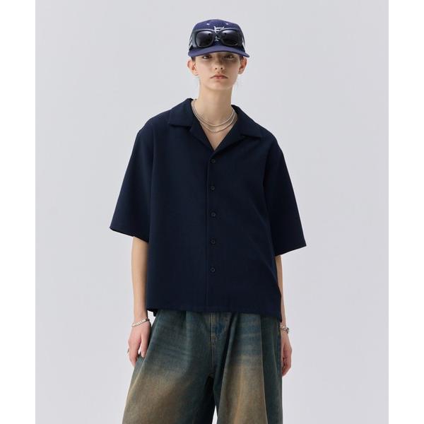 ZOZO問い合わせ番号:90755161ショップ:soerte，ソエルテブランド:soerte，ソエルテ商品名:Loose H / S open collar shirt ( Assort ) / ルーズハーフスリーブオープンカラーシャツ【...