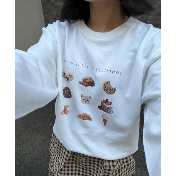 『タイムセール実施中』ZOZO問い合わせ番号:90755858ショップ:merrylatte，メリーラテブランド:merrylatte，メリーラテ商品名:【軽量】merry latte assortment トレーナー　スウェットカテゴリ:...