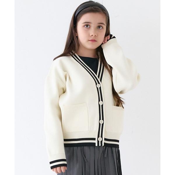 『セール実施中』ZOZO問い合わせ番号:90756477ショップ:coca，コカブランド:coca（coca），コカ商品名:【WEB限定セール】キッズ　親子お揃いウーリーニットラインカーディガンカテゴリ:トップス>カーディガン/ボレロ...