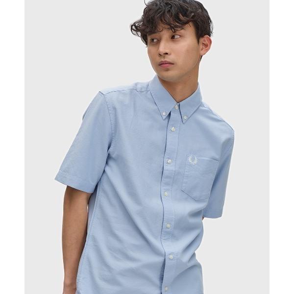 ZOZO問い合わせ番号:90787163ショップ:FRED PERRY，フレッドペリーブランド:FRED PERRY，フレッドペリー商品名:Oxford Shirt／オックスフォード半袖シャツカテゴリ:トップス>シャツ/ブラウスブラン...