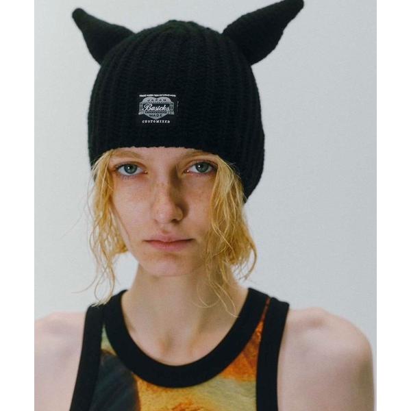 ZOZO問い合わせ番号:90787297ショップ:STUDIOUS MENS，ステュディオス メンズブランド:BASICKS，ベイシックス，STUDIOUS，ステュディオス商品名:【BASICKS/ベイシックス】Devil Beanieカテ...