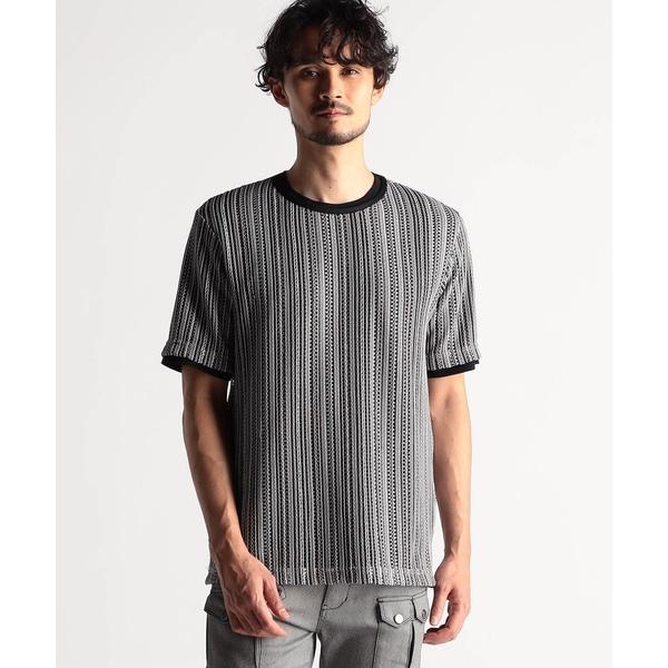 『セール実施中』ZOZO問い合わせ番号:90788054ショップ:NICOLE，ニコルブランド:NICOLE CLUB FOR MEN，ニコルクラブフォーメン商品名:ラッセルレースアンサンブルTシャツカテゴリ:トップス>Tシャツ/カッ...