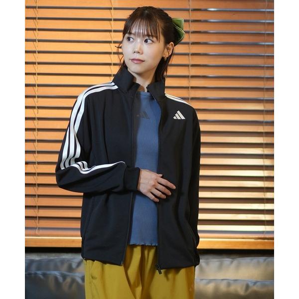ZOZO問い合わせ番号:90789341ショップ:ムラサキスポーツ，ムラサキスポーツブランド:adidas，アディダス，ムラサキスポーツ，ムラサキスポーツ商品名:adidas/アディダス Ｗ ＭＨ ３Ｓ トラックトップ JVP35カテゴリ:...