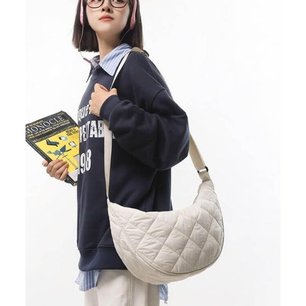 『タイムセール実施中』ZOZO問い合わせ番号:90789492ショップ:DURAS，デュラスブランド:L LABEL，エルラベル商品名:キルティングハーフムーンショルダーバッグカテゴリ:バッグ>ショルダーバッグブランド品番:LL24S...