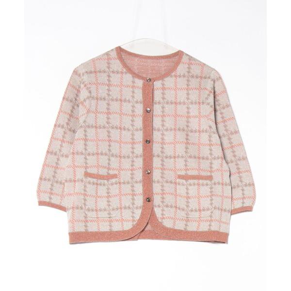 『セール実施中』ZOZO問い合わせ番号:90789639ショップ:PourVous，プールヴーブランド:UNDICI・NOVE，ウンディッチノーベ商品名:【mite fabrica】ミーテファブリカ/チェックジャガードカーディガンカテゴリ:...