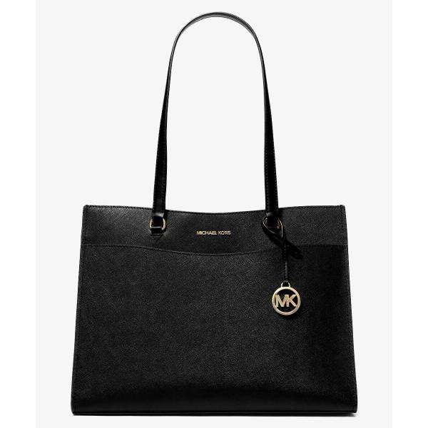 『セール実施中』ZOZO問い合わせ番号:90790087ショップ:MICHAEL KORS，マイケル・コースブランド:MICHAEL KORS，マイケルコース商品名:JET SET TRAVEL サフィアーノレザー ポケット トート ラージ...