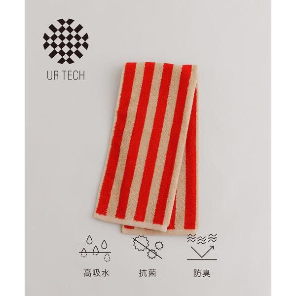 『セール実施中』ZOZO問い合わせ番号:90790226ショップ:URBAN RESEARCH，アーバンリサーチブランド:URBAN RESEARCH，アーバンリサーチ商品名:『UR TECH』ストライプフェイスタオルカテゴリ:インテリア&...