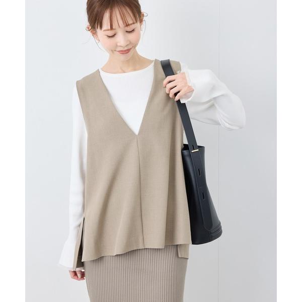 『タイムセール実施中』ZOZO問い合わせ番号:90821093ショップ:ROPE' PICNIC，ロぺピクニックブランド:ROPE' PICNIC，ロペピクニック商品名:【花粉ガード】クリアツイルジレベスト/セレモニー・通勤対応・セットアッ...