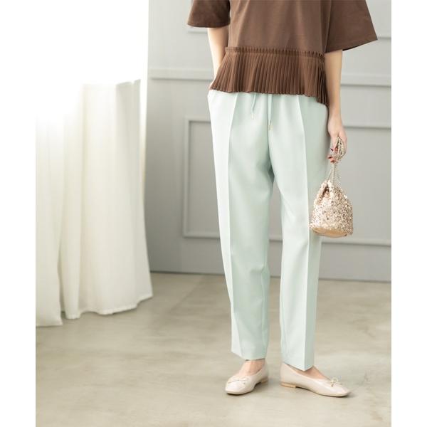 『タイムセール実施中』ZOZO問い合わせ番号:90821143ショップ:OPAQUE.CLIP，オペークドットクリップブランド:OPAQUE.CLIP，オペークドットクリップ商品名:《SS-LLsize》美脚ストレッチイージーテーパードパン...