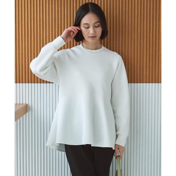 『セール実施中』ZOZO問い合わせ番号:90821801ショップ:UNFILO，アンフィーロブランド:UNFILO，アンフィーロ商品名:BEAUTY FORM JERSEY ペプラム トップスカテゴリ:トップス>スウェットブランド品番...