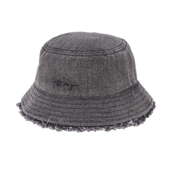 『タイムセール実施中』ZOZO問い合わせ番号:90821867ショップ:ROXY/QUIKSILVER，ロキシー/クイックシルバーブランド:ROXY，ロキシー商品名:LIVED IN DENIM HAT /ロキシーロゴ刺繍デニムバケットハッ...