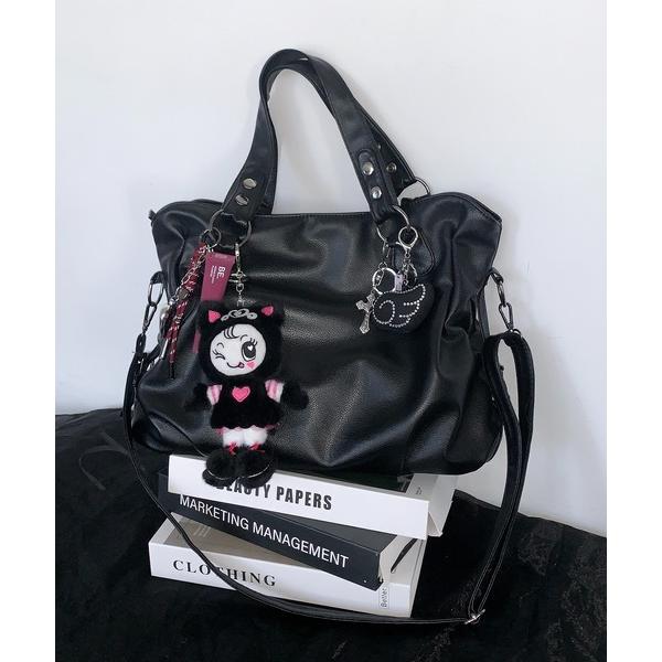 『セール実施中』ZOZO問い合わせ番号:90821919ショップ:Teem Store，チームストアブランド:lilful，リルフル商品名:【A4サイズ対応】2WAYクロスリングショルダーボストンバッグ　大容量カテゴリ:バッグ>ショル...