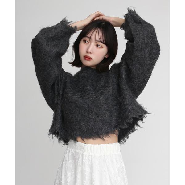 ZOZO問い合わせ番号:90822096ショップ:Dita，ディータブランド:Judin，ジュディン商品名:ショートボリュームニットプルオーバー【JD】カテゴリ:トップス>ニット/セーターブランド品番:dl-88616377素材:ポリ...