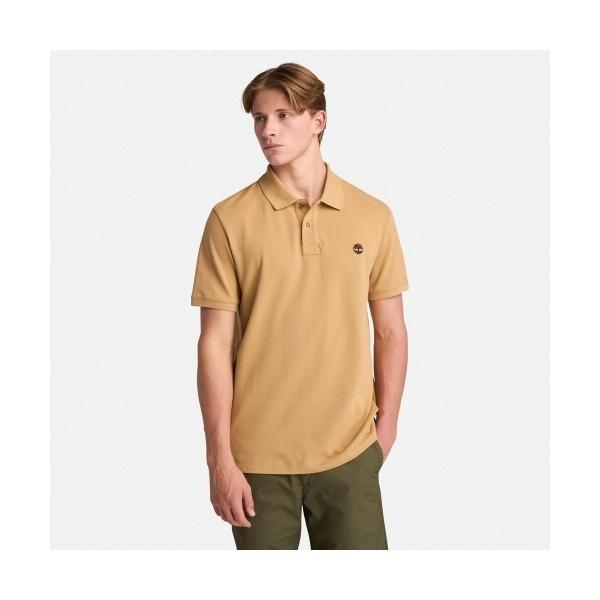 『セール実施中』ZOZO問い合わせ番号:90822133ショップ:Timberland，ティンバーランドブランド:Timberland，ティンバーランド商品名:メンズ 半袖 ロゴ ポロシャツカテゴリ:トップス>ポロシャツブランド品番:...