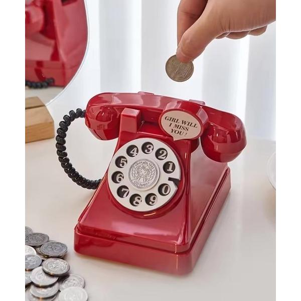 ZOZO問い合わせ番号:90822514ショップ:Port，ポートブランド:Sowel.，ソエル，Port，ポート商品名:【 Sowel. / ソエル 】 レトロ テレフォン 貯金箱 / マネー バンク #カテゴリ:インテリア>インテ...