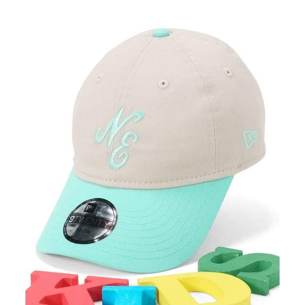 ZOZO問い合わせ番号:90823192ショップ:ONSPOTZ，オンスポッツブランド:NEW ERA，ニューエラ商品名:ニューエラキッズ キャップ YOUTH9TWENTY ２トーンカテゴリ:帽子>キャップブランド品番:143920...