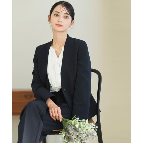 『タイムセール実施中』ZOZO問い合わせ番号:90823838ショップ:CELEN，セレンブランド:CELEN，セレン商品名:【洗える/UV加工/花粉防止/セットアップ対応】ベーシックストレッチノーラペルジャケット 単品 ≪オフィスカジュア...