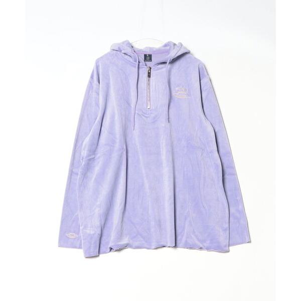 『タイムセール実施中』ZOZO問い合わせ番号:90824188ショップ:INNOCENT，イノセントブランド:INNOCENT，イノセント，G.NINE，ジーナイン商品名:『FLAN(FLANLABS)』Velour Half Zip Pa...