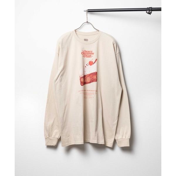 『タイムセール実施中』ZOZO問い合わせ番号:90824377ショップ:sunny branch，サニーブランチブランド:sunny branch，サニーブランチ商品名:★GRACE CHOW FLAN★　L/S ケーキプリントTシャツカテ...