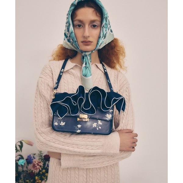 『タイムセール実施中』ZOZO問い合わせ番号:90824957ショップ:VIS，ビスブランド:VIS，ビス商品名:【DILIGENCE PARLOUR】VIS別注モデルフリルハンドル付き2WAYバッグカテゴリ:バッグ>ハンドバッグブラ...