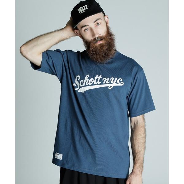 ZOZO問い合わせ番号:90825006ショップ:SCHOTT，ショットブランド:schott，ショット商品名:Schott/ショット/T-SHIRT SCRIPT LOGO/スクリプトロゴ Tシャツカテゴリ:トップス>Tシャツ/カッ...