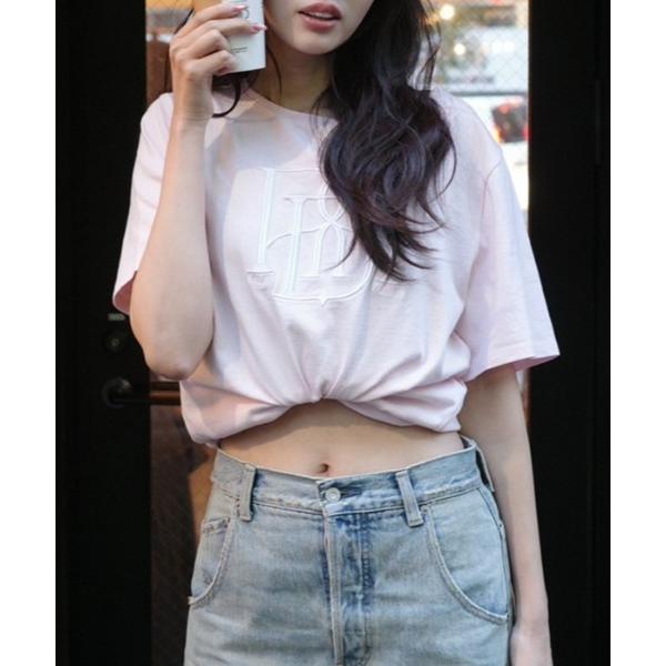 『タイムセール実施中』ZOZO問い合わせ番号:90833605ショップ:rienda，リエンダブランド:rienda，リエンダ商品名:RDロゴTシャツ 夏服 半袖カテゴリ:トップス>Tシャツ/カットソーブランド品番:110IS780-...