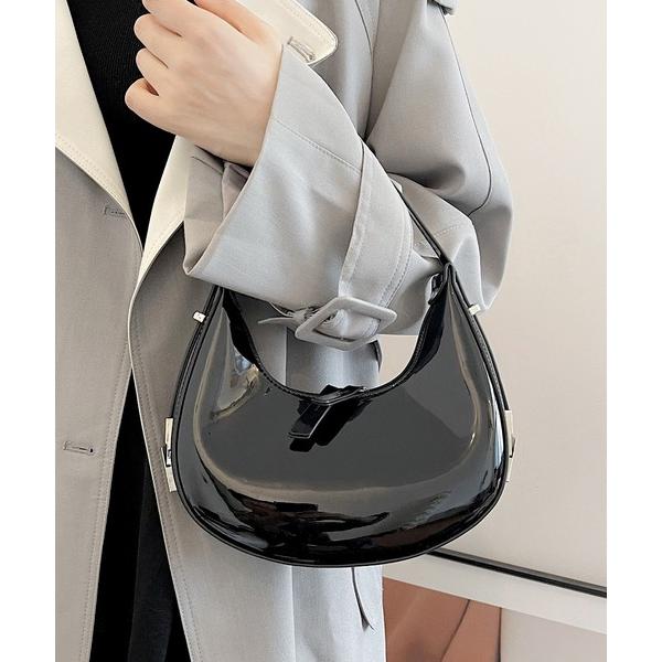 『タイムセール実施中』ZOZO問い合わせ番号:90855475ショップ:INA STUDIOS ZOO，イーナストゥディオスズーブランド:INASTUDIOS，イーナストゥディオス，THISIS，ディスイズ商品名:ハーフムーンフェイクレザー...