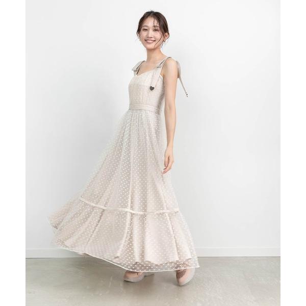 ZOZO問い合わせ番号:90856289ショップ:RANDA，ランダブランド:RANDA，ランダ商品名:【HEART COLLECTION】ハートチュールロングワンピースカテゴリ:ワンピース/ドレス>ワンピースブランド品番:BD350...