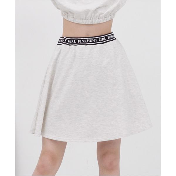 『タイムセール実施中』ZOZO問い合わせ番号:90858460ショップ:BABYDOLL，ベビードールブランド:PINKHUNT，ピンクハント商品名:PINKHUNT ピンクハント ウエストロゴスウェット スカート 0355K（トップス別売...