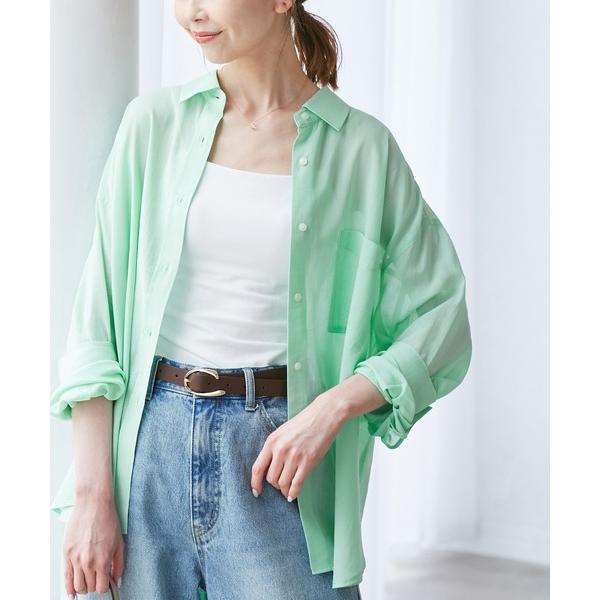 『セール実施中』ZOZO問い合わせ番号:90920441ショップ:ROPE' PICNIC，ロぺピクニックブランド:ROPE' PICNIC，ロペピクニック商品名:【接触冷感・通気性】お着軽シャツシリーズ/綿ボイルバックタックシャツカテゴリ...